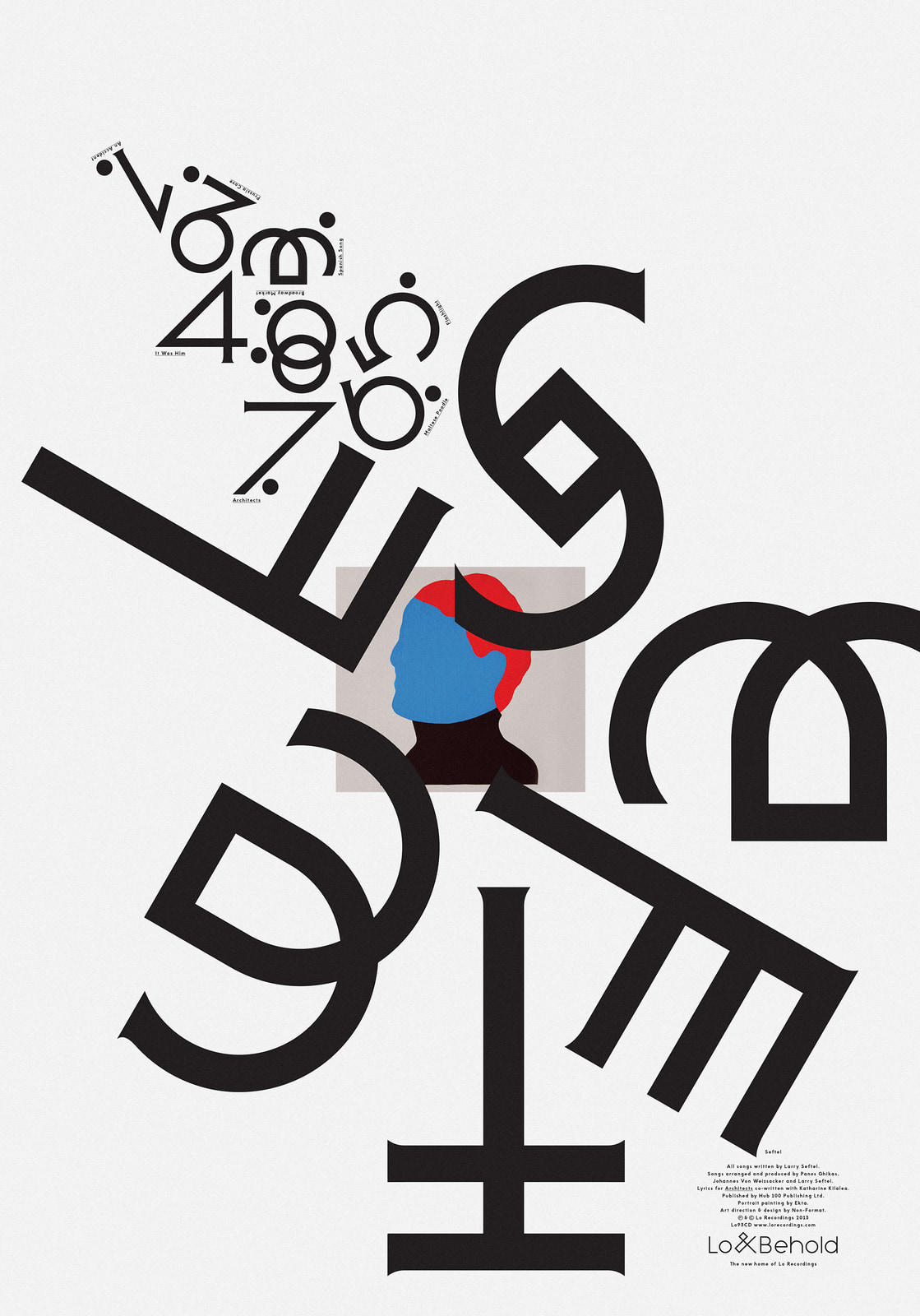 “Seftel 1–8”, 2013, by Non-Format - typo/graphic posters
