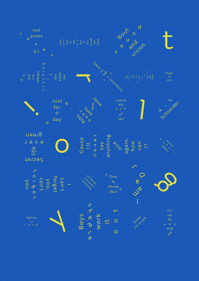 print matters - Collection - typo/graphic posters